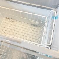 China Commercial Sliding Glass Door Deep Freezer with Curved Tempered Glass and Energy-Efficient Cooling for sale