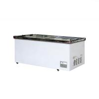 China 570L Island Freezer Intelligent Temperature Control Upright Display Freezer for sale