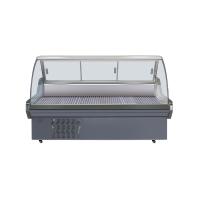 China Energy Saving Deli Cooler Showcase LOW E Glass Commercial Display Deli Fridge for sale