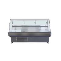 China Energy Saving Deli Cooler Showcase LOW E Glass Commercial Display Deli Fridge for sale