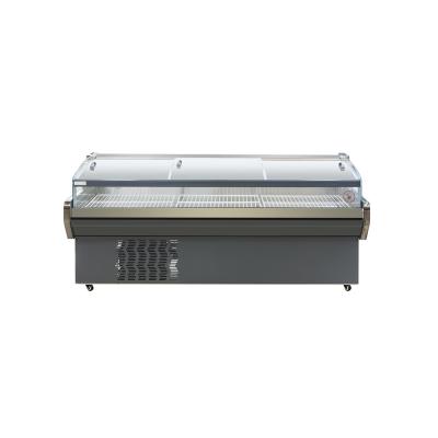 China Supermarket Deli Cooler Showcase Cooked Food Fresh Meat Commercial Deli Fridge for sale