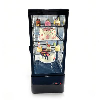 China 58L - 278L Vertical Cake Display Counter  Display Refrigerator For Shop for sale