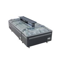 China 300W 384W Island Display Freezer 790L 990L Commercial Sliding Door Freezer for sale