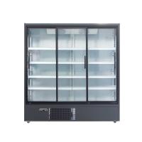 China Commercial Chiller Multideck Cooler with 220V-240V/50Hz-60Hz Adjustable Shelves and LED Lighting for Supermarkets for sale