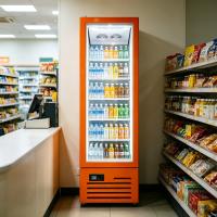 China Commercial Glass Door Freezer Engineered to Support Daily Business Operations with Durable Construction and Stable Cooling for sale