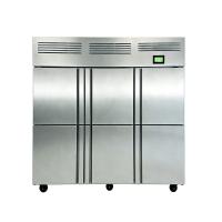 China High-Efficiency Commercial Upright Freezer with Deep Freezing (-25°C) and Full Stainless Steel Cabinet for sale