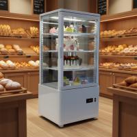 China Commercial Grade Display Refrigerator with 278L Volume and R600a Refrigerant for Cake Showcase for sale
