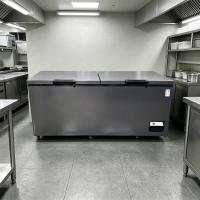 China Large Capacity Double Door Chest Freezer Energy Efficient Commercial Horizontal Freezer for sale