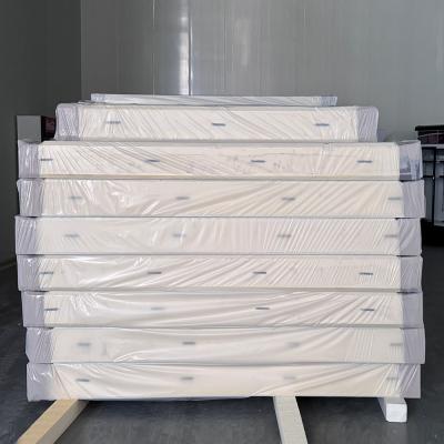 China Fireproof Grade A PU Sandwich Panel with Thermal Conductivity < 0.022W/N° C and Customizable Thickness 50-200mm for Cold Storage for sale