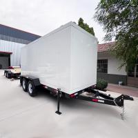 China Refrigerated Truck with High Hardness Painted Steel for Durability and Dual-temperature Control with Customizable Refrigeration System for sale