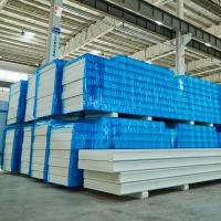 China PU Insulated Sandwich Panel with Polyurethane Core and Galvanized Steel Facing for Cold Rooms and Refrigeration for sale