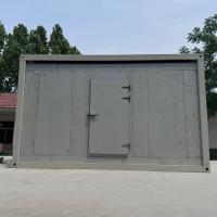 China Walk in Cold Room with Energy Supply Low Operating Costs and Integrated PV System for Agricultural and Event Storage for sale