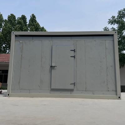 China Walk in Cold Room with Energy Supply Low Operating Costs and Integrated PV System for Agricultural and Event Storage for sale