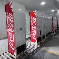 China Commercial Beverage Cooler with Tempered Glass Door Brand New Frame and Digital Control for sale