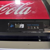 China Commercial Beverage Cooler with Tempered Glass Door Brand New Frame and Digital Control for sale