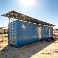 China Solar Powered Cold Room with Precision Refrigeration Control for Dual Temperature Storage for sale