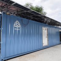 China Solar Powered Mobile Cold Room with Dual-Temperature Control for 24 Hour Refrigeration for sale