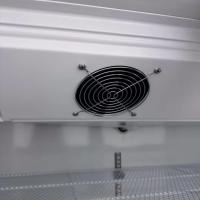 China Double Door Upright Display Cooler with Tempered Glass Door Brand Compressor and Digital Control for sale