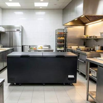 China 327L To 954L Auto Defrost Chest Freezer Direct Cooling Chest Type Freezers 1500mm for sale