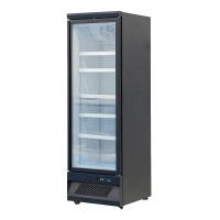 China 420L Glass Door Freezer  Frozen Food Merchandising Air Freezer Cooler 735W for sale