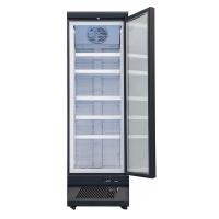 China 420L Glass Door Freezer  Frozen Food Merchandising Air Freezer Cooler 735W for sale