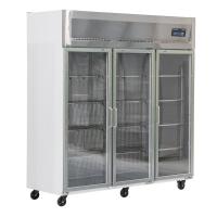 China Eco Friendly Stainless Steel Commercial Refrigerator 110V  SS201 Restaurant Refrigerator for sale