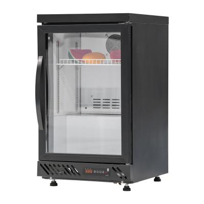 China 860MiM Display Glass Door Freezer Temperature Control Commercial Glass Door Fridges for sale