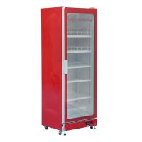 China 420L Capacity Glass Door Refrigerator with Air Cooling Technology and R290a Refrigerant for Commercial Use for sale