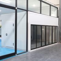 China Manual Sliding Cold Room Door with PU Insulation and Magnetic Gasket Sealing for Energy Efficiency for sale