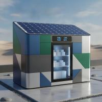 China Solar Powered Cold Room with Independent Dual-compartment Temperature Control and Monocrystalline Silicon Solar Panels in 20FT and 40FT Container Sizes for sale