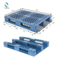 China Efficiency of 1200*800*150mm Euro Plastic Pallet with Dynamic Load of 1.5T for sale