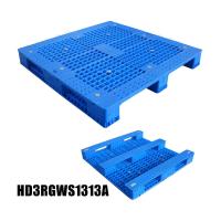China 1300*1300 Open Deck Single-Faced Grid Plastic Pallet for Heavy Duty Warehouse Storage for sale