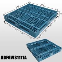China Dynamic Load 1.8T Euro Plastic Pallet for Non Wood Industry Storage and Transportation for sale