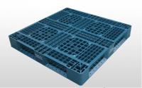 China Dynamic Load 1.8T Euro Plastic Pallet for Non Wood Industry Storage and Transportation for sale