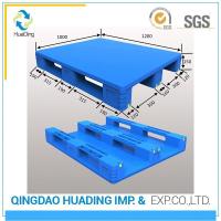 China Medical Virgin HDPE Injection Plastic Pallet with Antislip and Dynamic Load 1.5T for sale