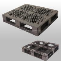 China 1200x1000x150mm Euro Pallet Black Plastic Pallets for Long-Lasting Performance for sale