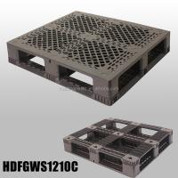 China 1200x1000x150mm Euro Pallet Black Plastic Pallets for Long-Lasting Performance for sale