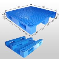 China 1200X1200 Heavy Duty Racking Plastic Pallet Made of HDPE Material for 4-Way Entry for sale
