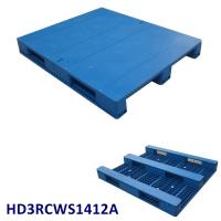 China 1400x1200 Large Plastic Pallets Made to Order with 4-Way Entry and Antislip Surface for sale