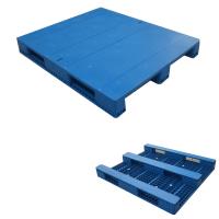 China 1400x1200 Large Plastic Pallets Made to Order with 4-Way Entry and Antislip Surface for sale