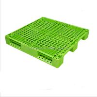 China Industrial Packaging Blue Single Faced 4-WAY Pallet 1200*1000*150mm Eco-friendly Made for sale