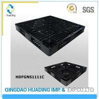 China Recycled Plastic Pallet Dimensions in Philippines Single Faced Style No Racking for sale