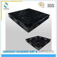 China Recycled Plastic Pallet Dimensions in Philippines Single Faced Style No Racking for sale