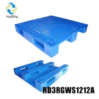 China 1200x1200 Stacking Steel Reinforced Plastic Pallet Palette for Supply Chain Management for sale