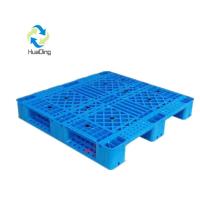 China 1000*1000*150 mm Four Way Entry Single Face Grid Plastic Pallet with HDPE/PP Material for sale