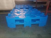 China 4T Load Capacity Plastic Pallet for Heavy Loading of 16 Barrels of 5 Gallon Water Bottles for sale
