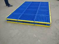 China High Capacity Heavy Duty Spliced Plastic Pallet in Bulk Orders with 6T Static Load for sale