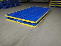 China High Capacity Heavy Duty Spliced Plastic Pallet in Bulk Orders with 6T Static Load for sale