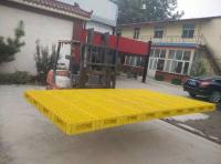 China High Capacity Heavy Duty Spliced Plastic Pallet in Bulk Orders with 6T Static Load for sale