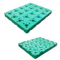 China Water Industry Storage Plastic Pallet with 16kg Unit Weight and Space-Saving Design for sale